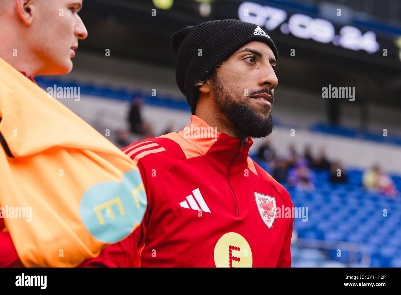 CARDIFF, WALES - 05 SEPTEMBER 2024: Wales' Sorba Thomas during a Wales ...