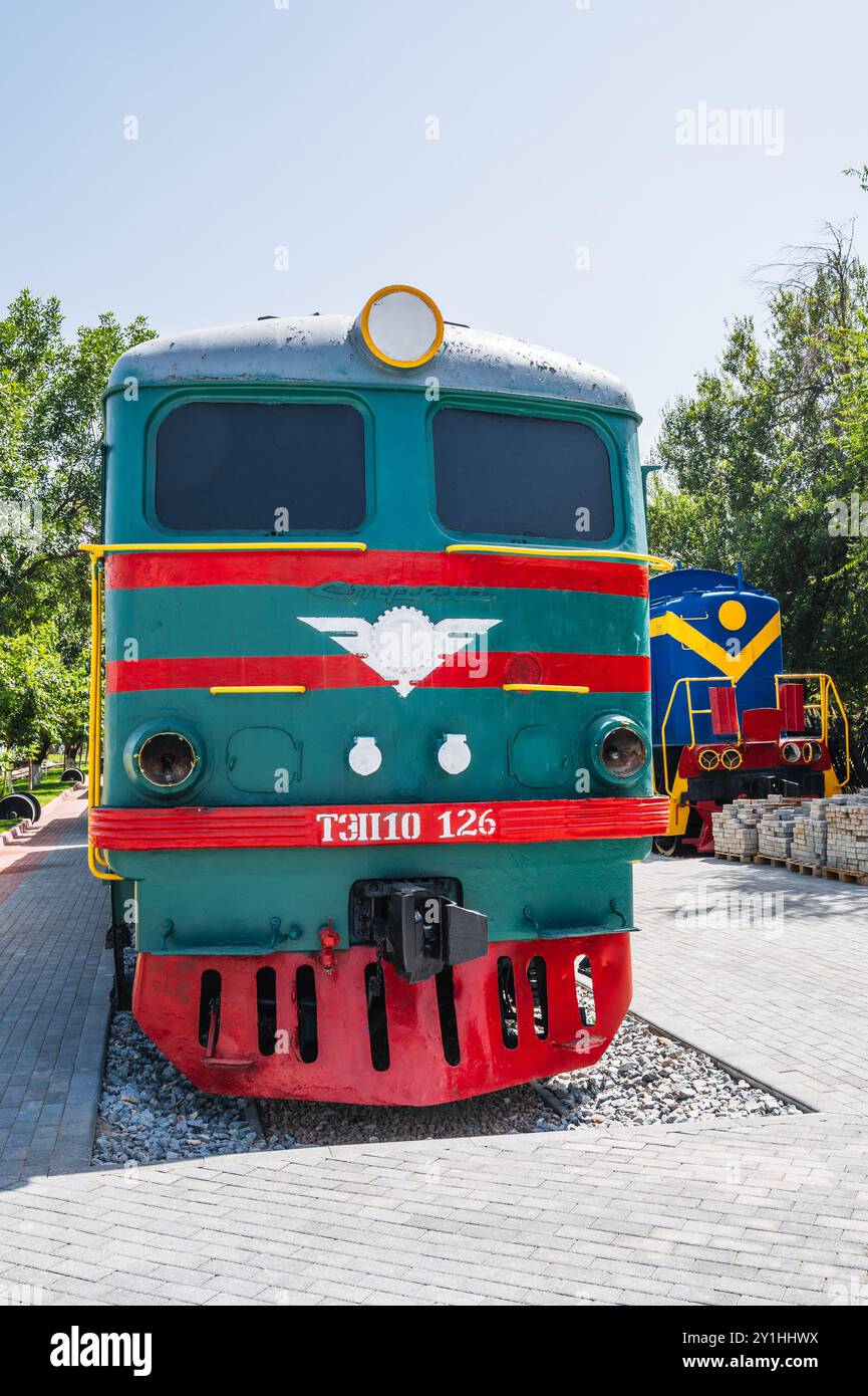 Soviet diesel locomotive hi-res stock photography and images - Alamy