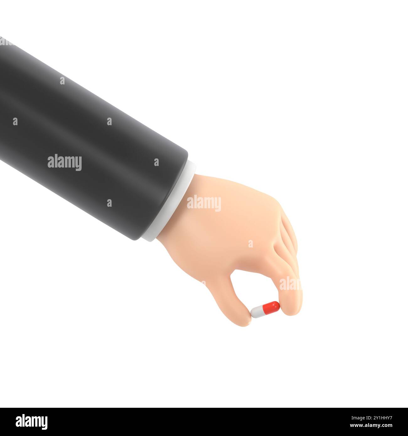 Cartoon medicine capsule pills drug hi-res stock photography and images ...