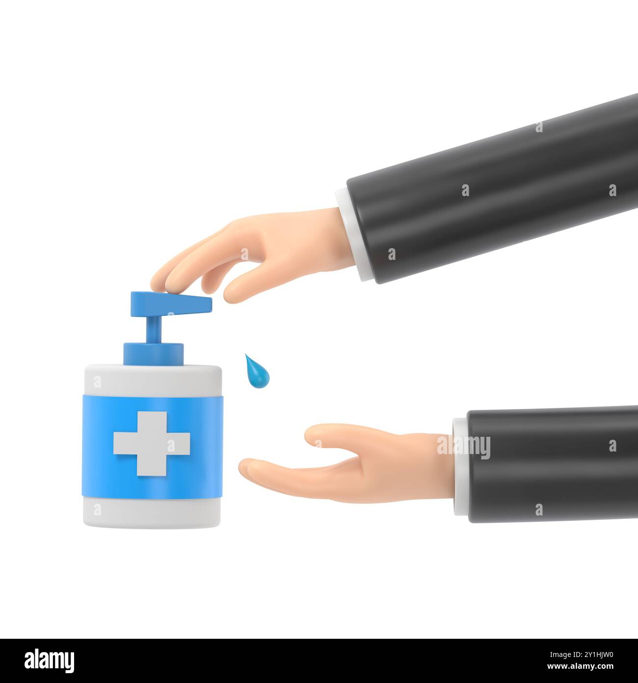 Hand washing antibacterial alcohol 75%. Bottle sanitary product for ...