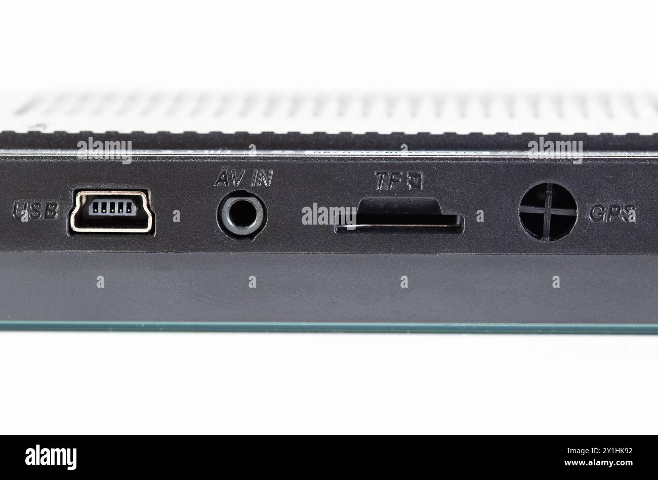 electrical inputs and outputs in the rear view mirror, memory card ...