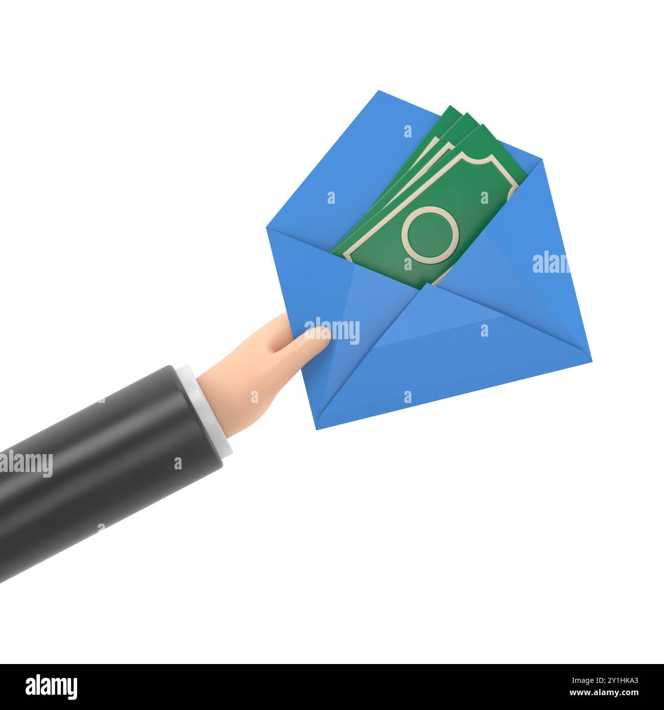 Finance concept in flat Cut Out Stock Images & Pictures - Alamy