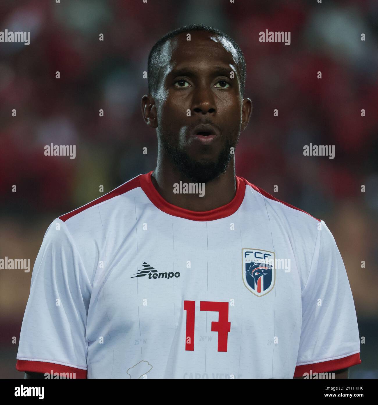Egypt. Cairo - 6 September 2024 - Willy Semedo of Cape Verde looks on ...