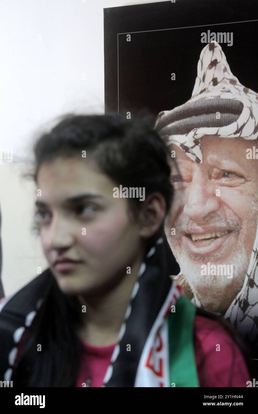 Palestinian Dima al-Wawi, 12, who is believed to be the youngest female ...