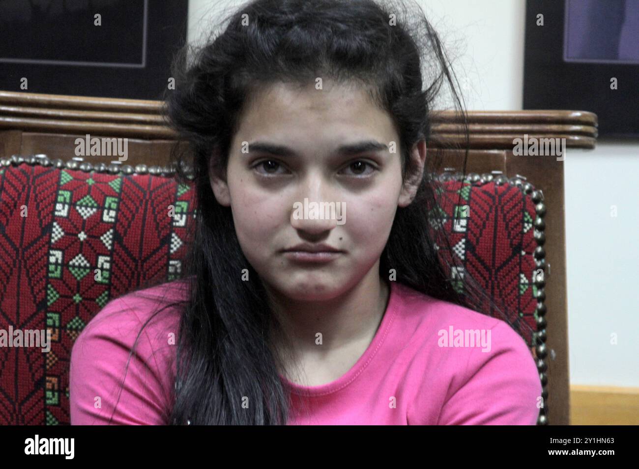 Palestinian Dima al-Wawi, 12, who is believed to be the youngest female ...