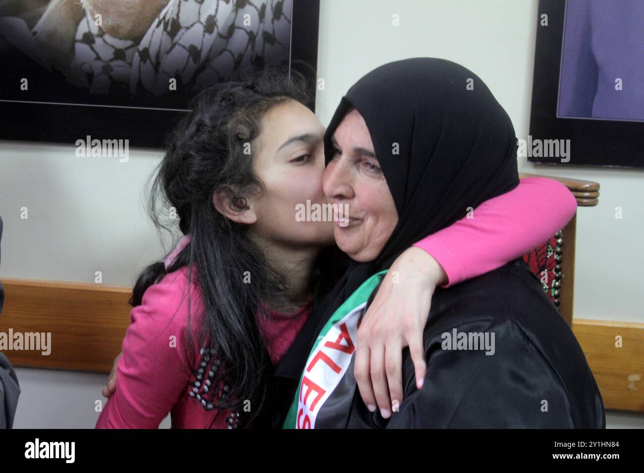 Palestinian Dima al-Wawi, 12, who is believed to be the youngest female ...