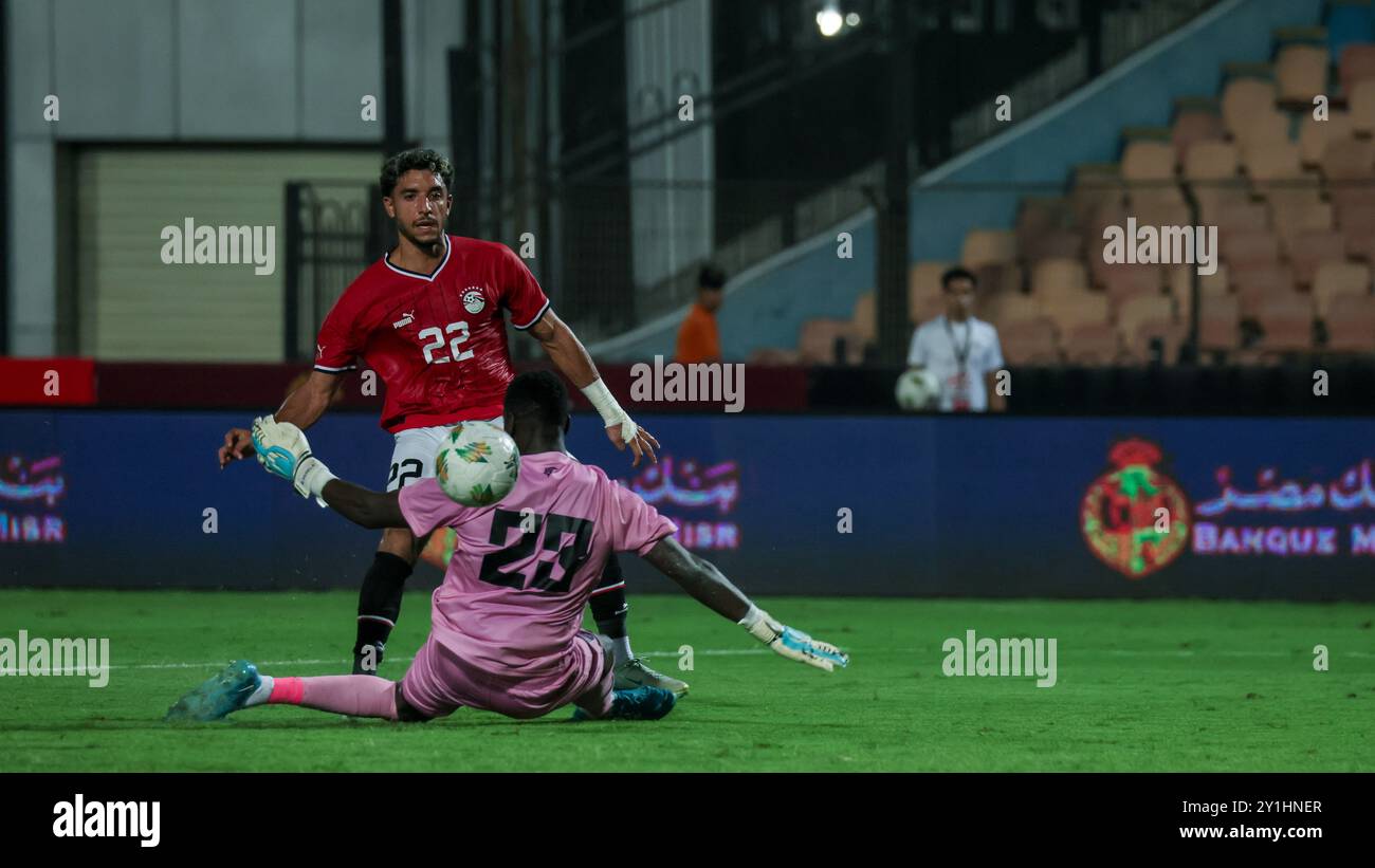 Egypt. Cairo - 6 September 2024 - Omar Marmoush of Egypt (Eintracht ...