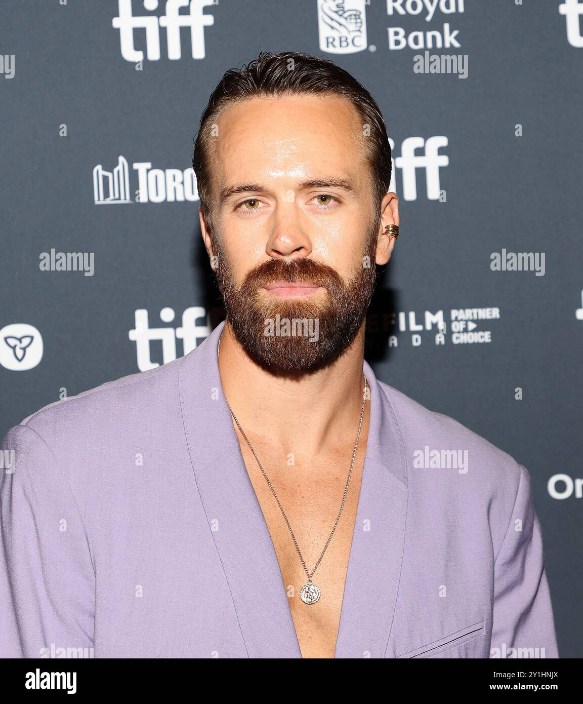 Joseph Munroe attends the premiere of "The Cut" during the 2024 Toronto ...