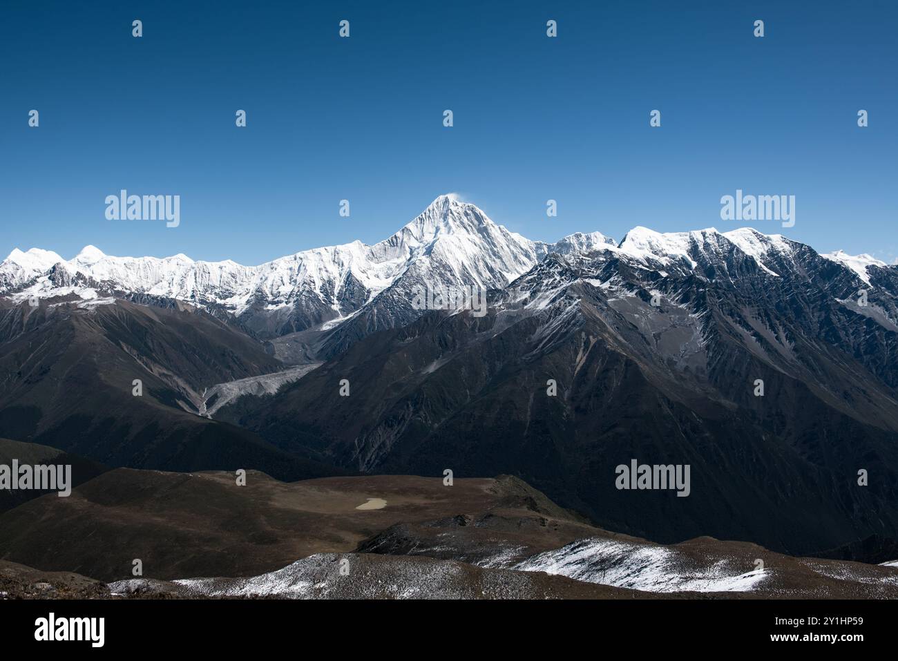 Minya Konka (Mount Gongga, Tibetan Snow Mountain) - in Sichuan Province ...