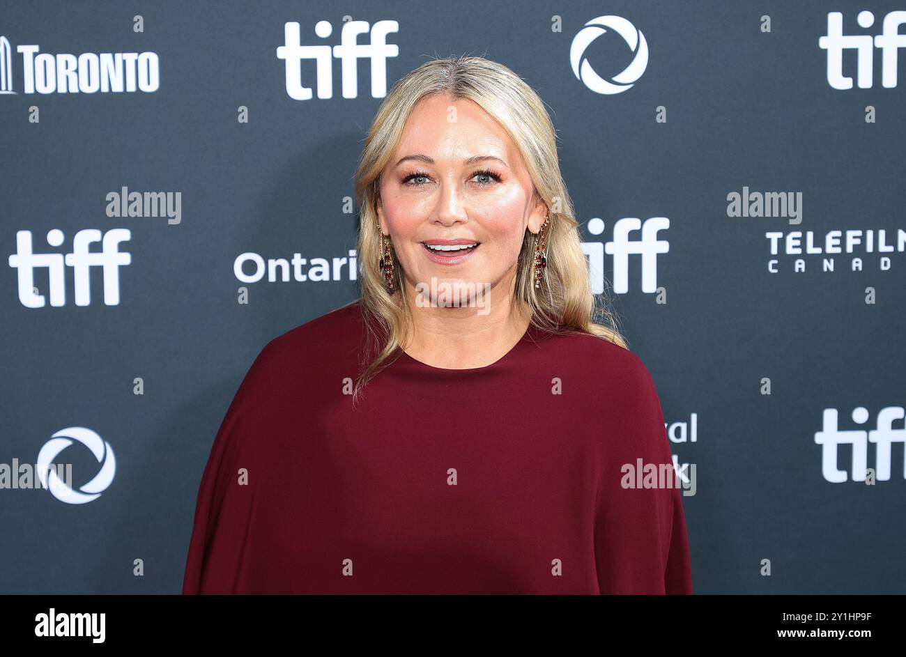 Christine Taylor attends the premiere of "Nutcrackers" during the 2024 ...