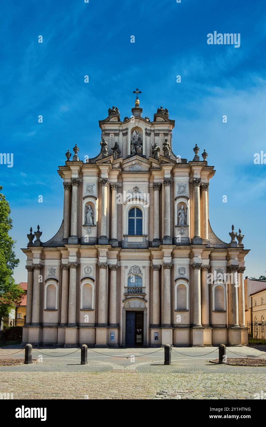 Baroque Church in Warsaw with Chopin Historic Organ Stock Photo - Alamy