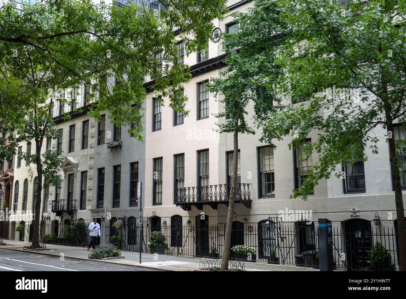 E. 48th St. in turtle Bay features well preserved and cared for brown ...