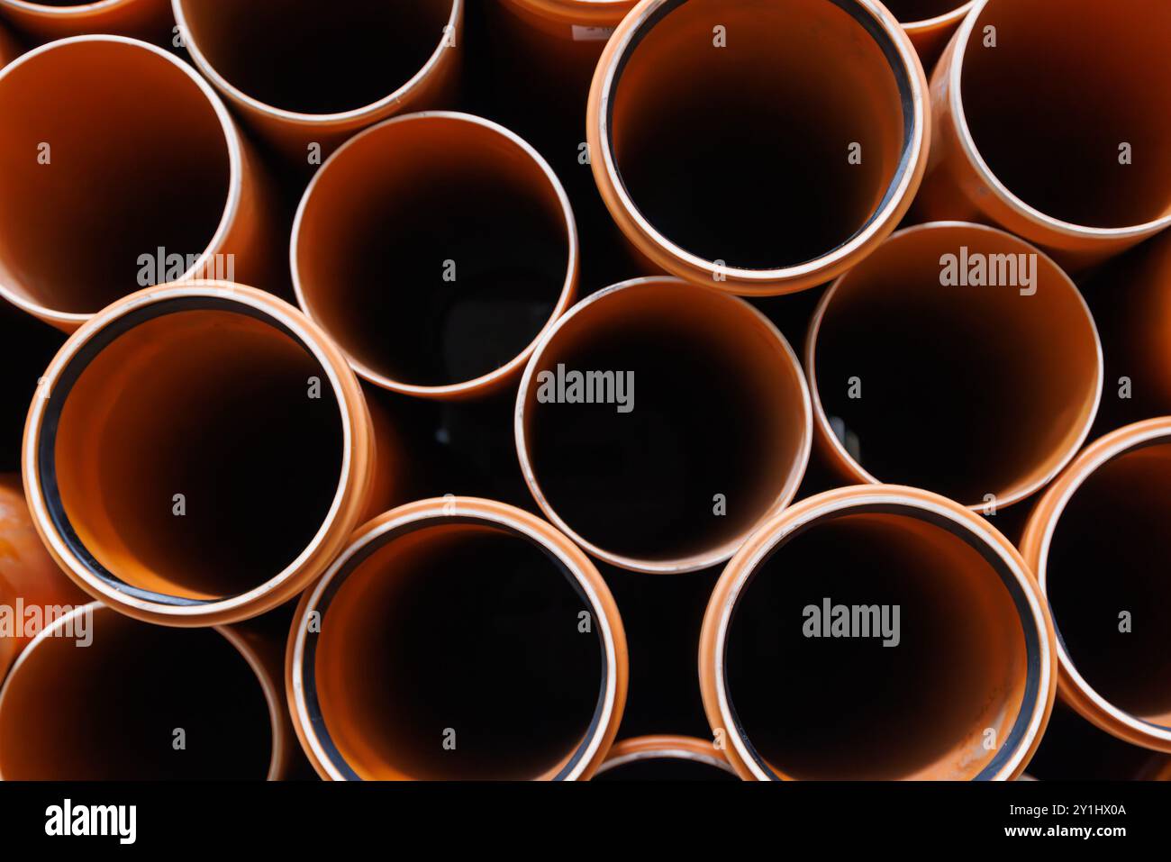 Plastic pipes sewage system hi-res stock photography and images - Alamy