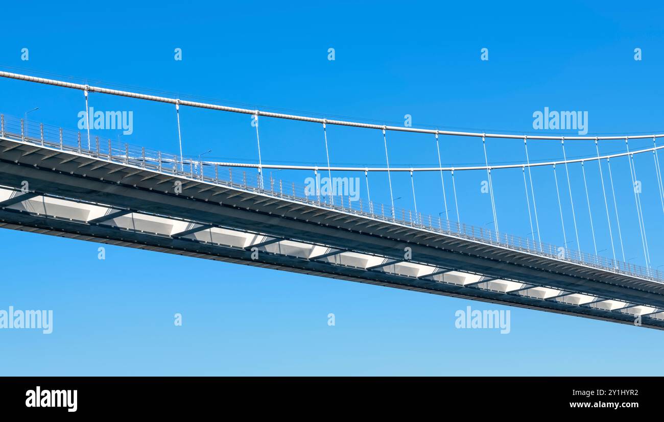 Istanbul Bosphorus Bridge also known as Canakkale Bridge, Turkey Stock ...