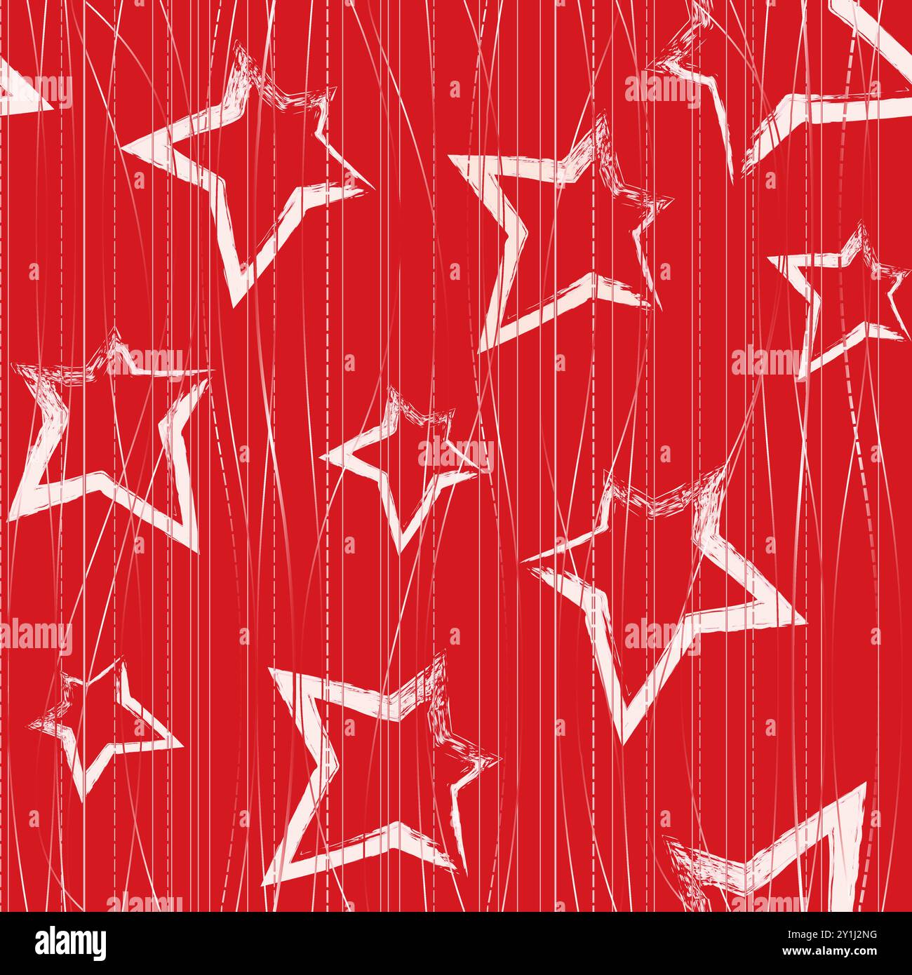 Seamless watercolor stars pattern Stock Vector Images - Alamy