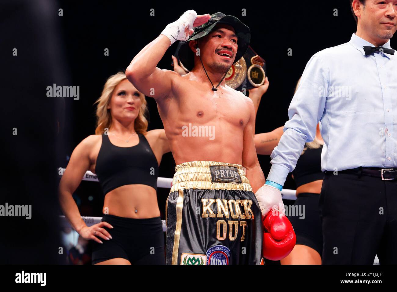 Perth, Australia. 07th Sep, 2024. Australian boxer Alex Winwood in ...