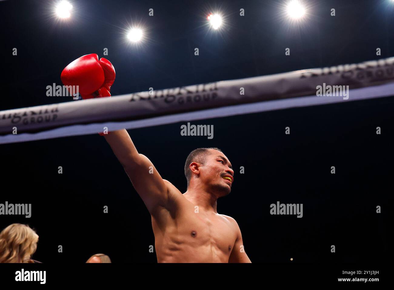 Perth, Australia. 07th Sep, 2024. Australian boxer Alex Winwood in ...