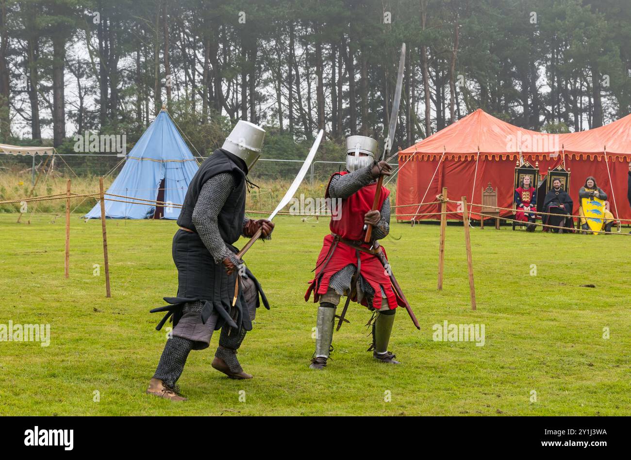 Dirleton, East Lothian, Scotland, UK, 7th September 2024. Besieged ...