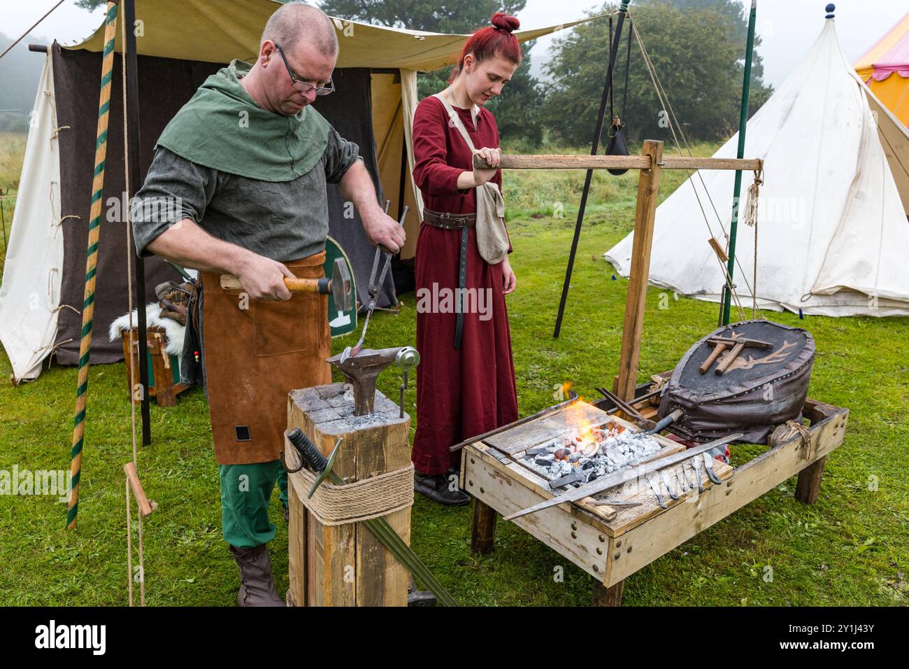 Dirleton, East Lothian, Scotland, UK, 7th September 2024. Besieged ...
