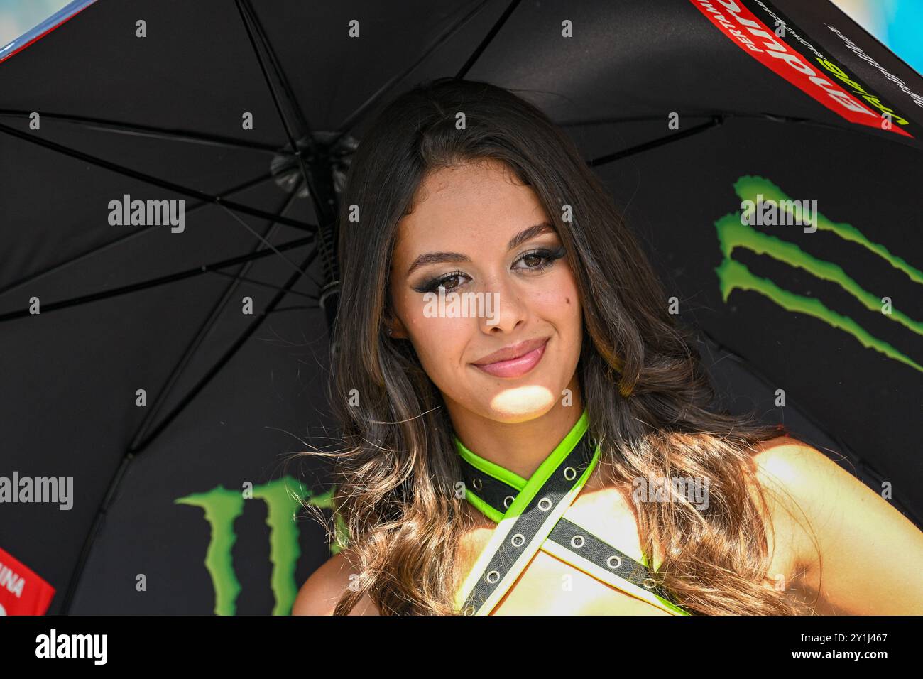 Umbrella girls at the Red Bull Grand Prix of San Marino and the Rimini ...