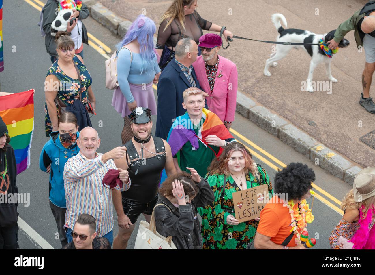 Torquay, UK. 7 September 2024. It didn't rain on their parade at Torbay ...