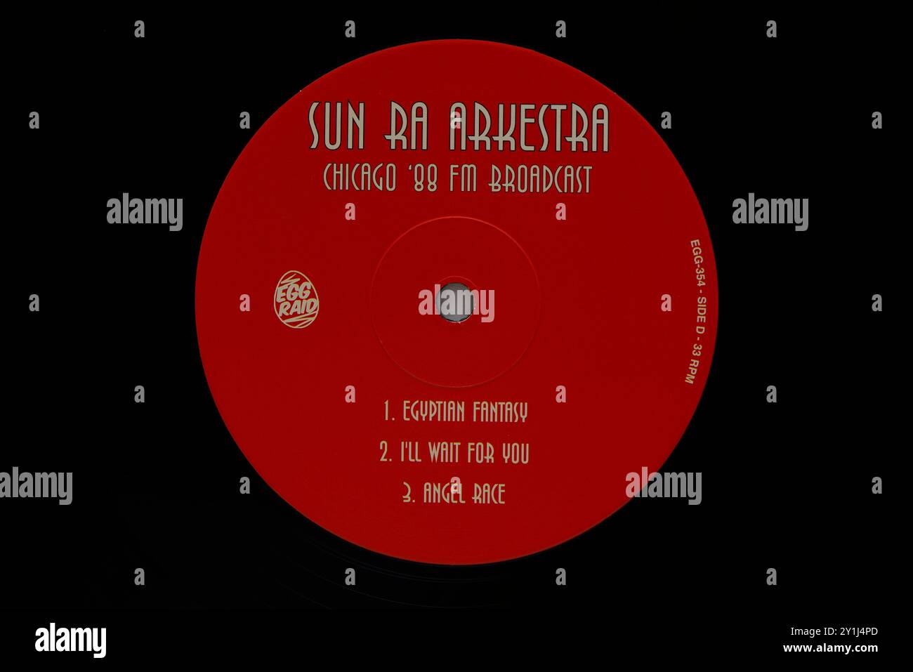 Vinitage Record Label: Sun Ra Arkestra-Chicago 88. Egg Raid Records ...