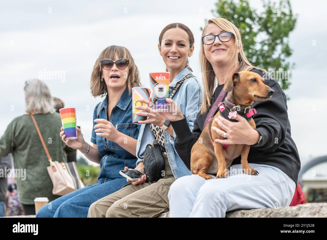 Torquay, UK. 7 September 2024. It didn't rain on their parade at Torbay ...