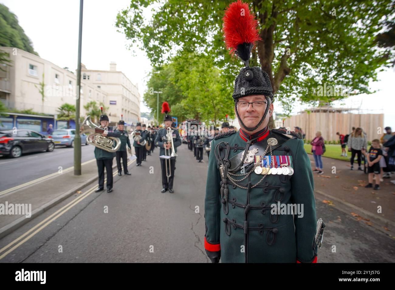 Torquay, UK. 7 September 2024. It didn't rain on their parade at Torbay ...