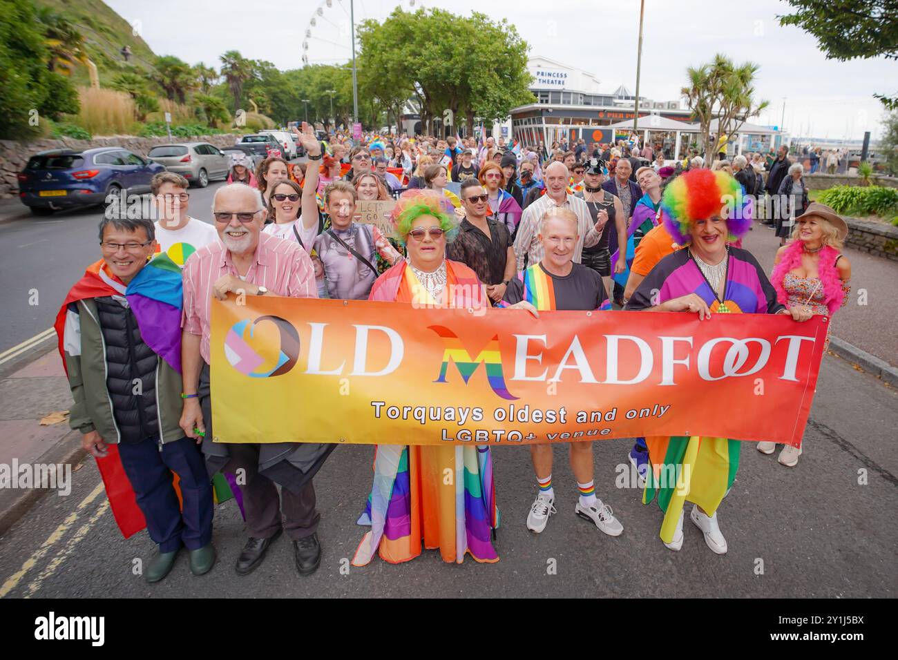 Torquay, UK. 7 September 2024. It didn't rain on their parade at Torbay ...