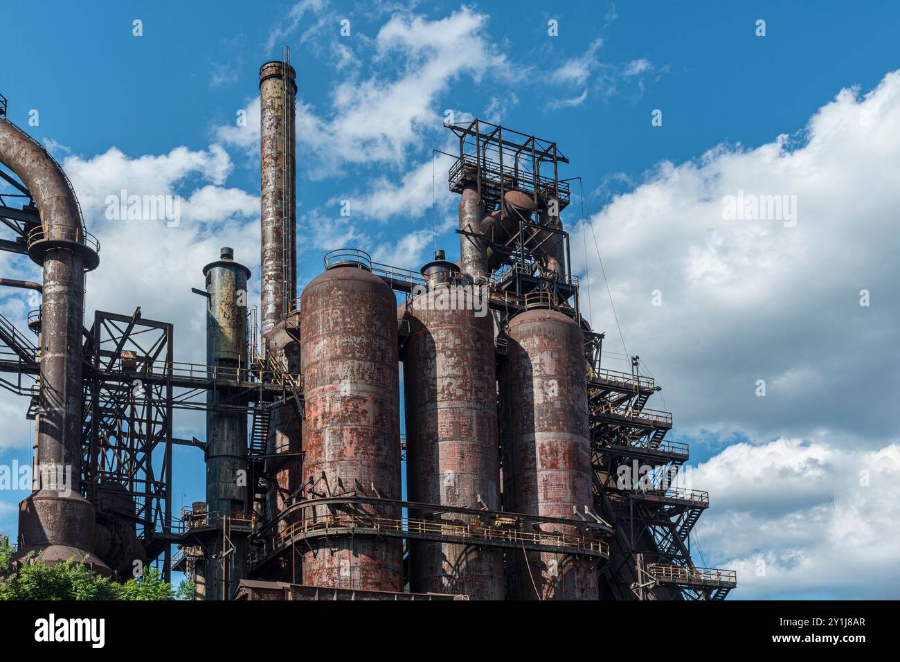 Closed Bethlehem Steel Mill, Bethlehem Pennsylvania USA Stock Photo - Alamy
