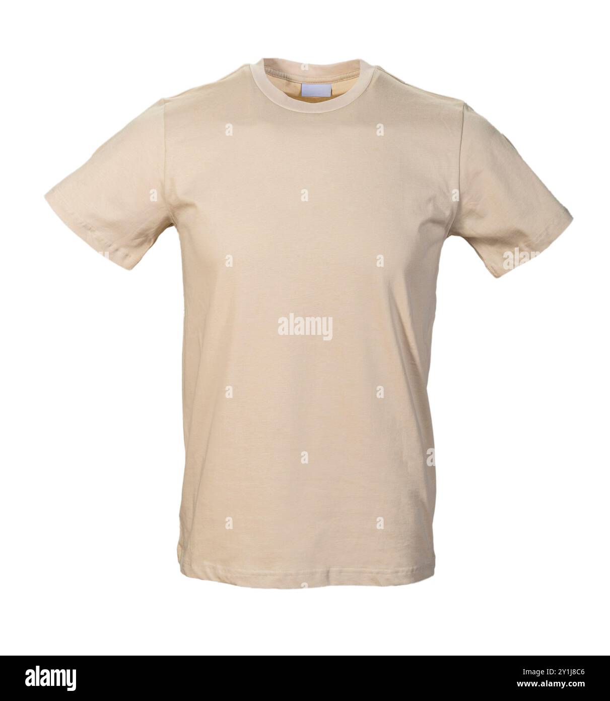 Tan shirt on mannequin Stock Photo - Alamy