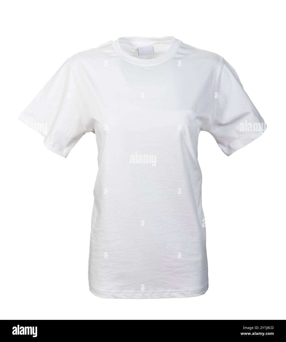 Plain white tee shirt Stock Photo - Alamy