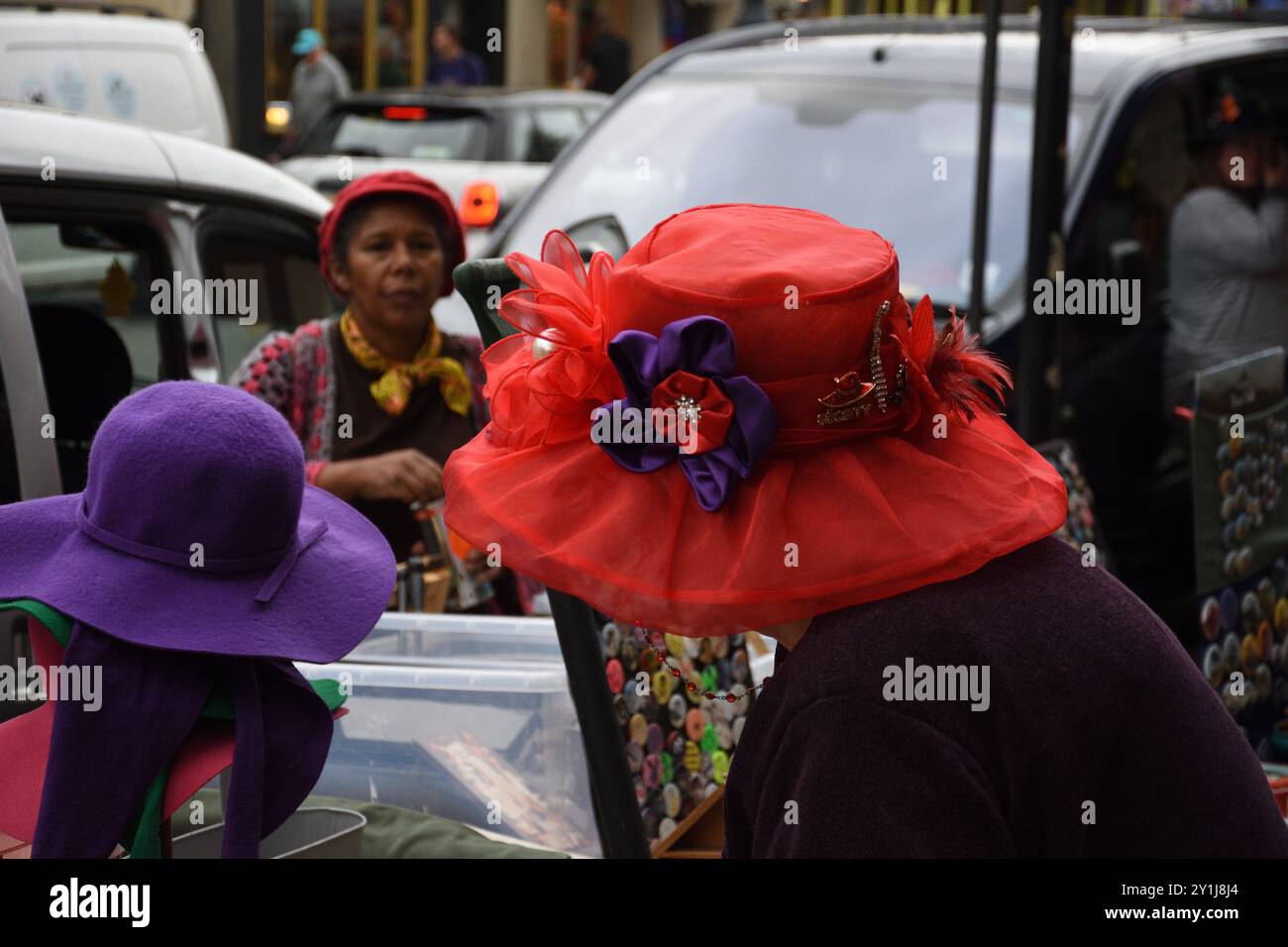 Bridport Hat Festival 2024 Stock Photo - Alamy