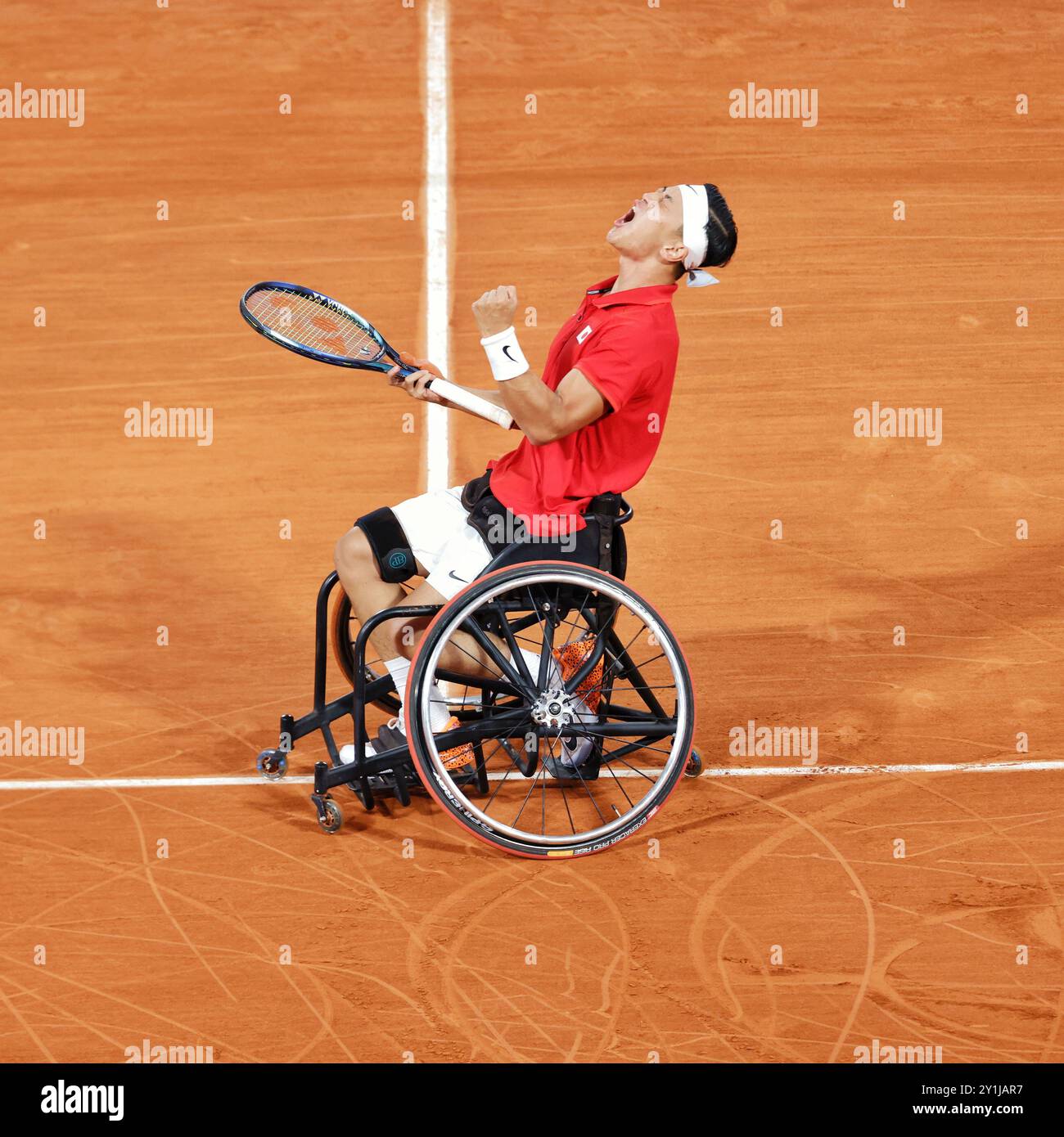 Paris, France, 7th September, 2024. Tokito Oda (JPN) is in action ...