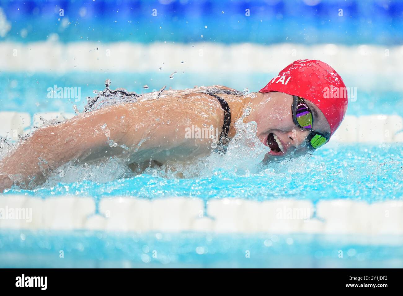 Great Britain's Alice Tai during Women's 100m Butterfly S8 Final at the ...