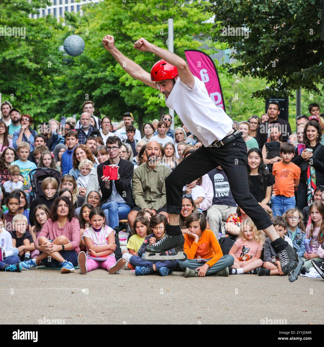 London, UK. 07th Sep, 2024. Le Patin Libre with their fast moving ...