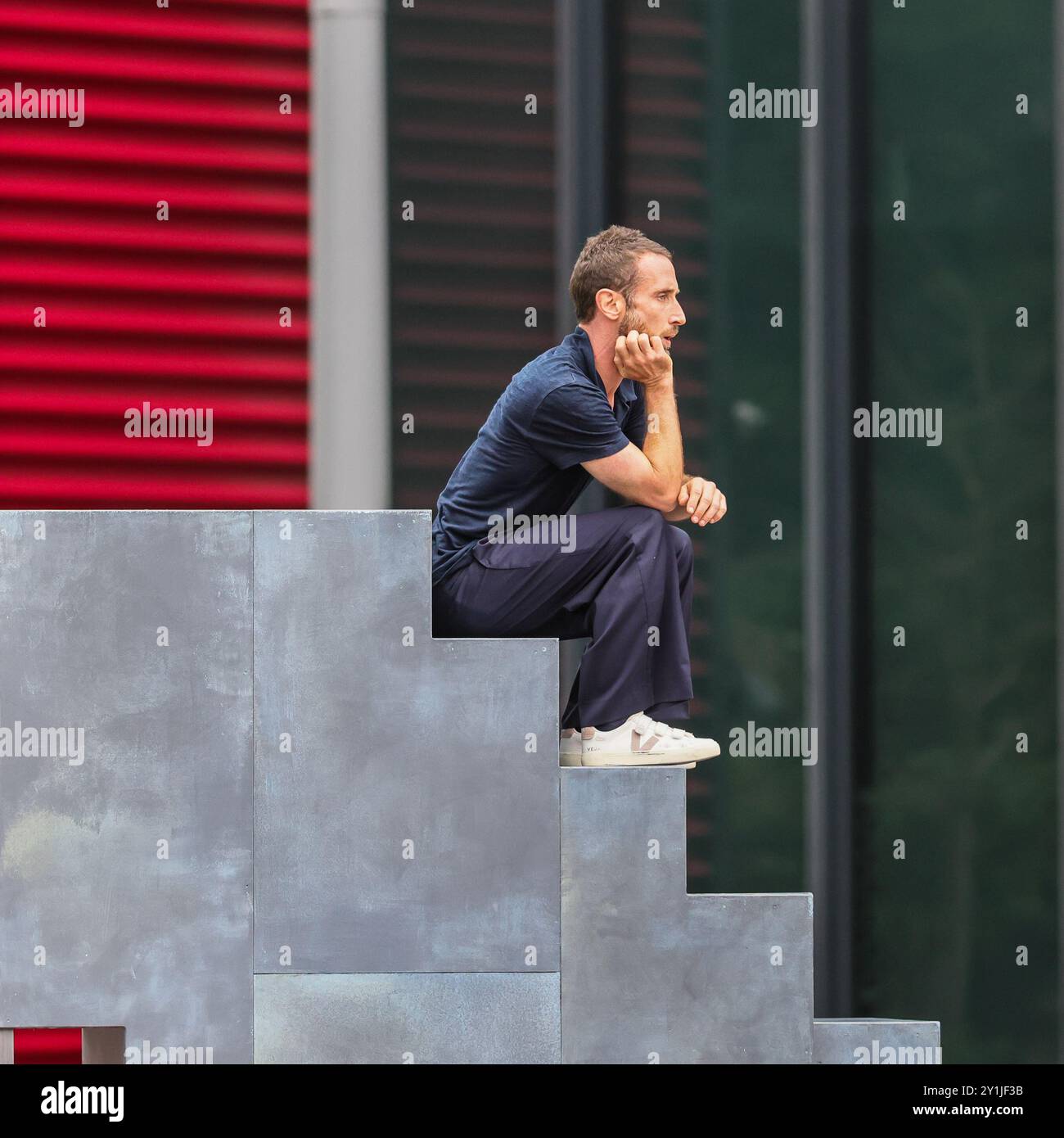 London, UK. 07th Sep, 2024. Yoann Bourgeois performs 'Touch' with a ...