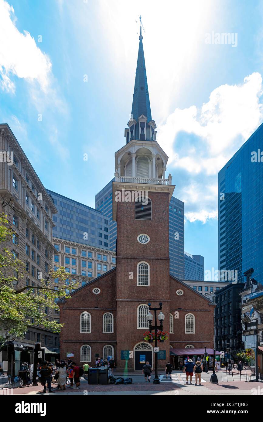 The Old South Meeting House is a historical building that's famous for ...
