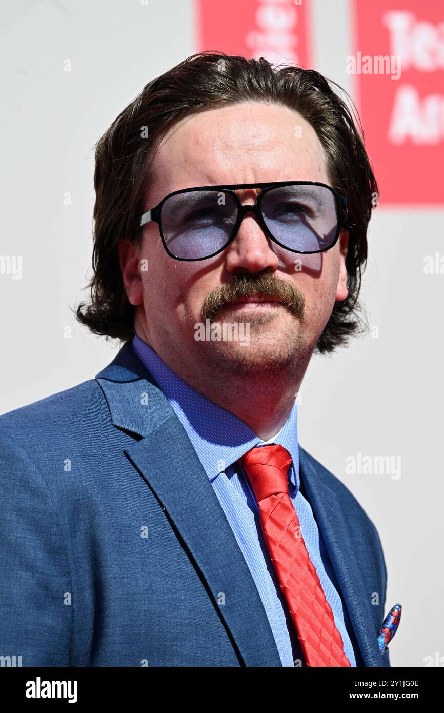 Venice, Italy. 07th Sep, 2024. Austin Archer attending the Horizon: An ...