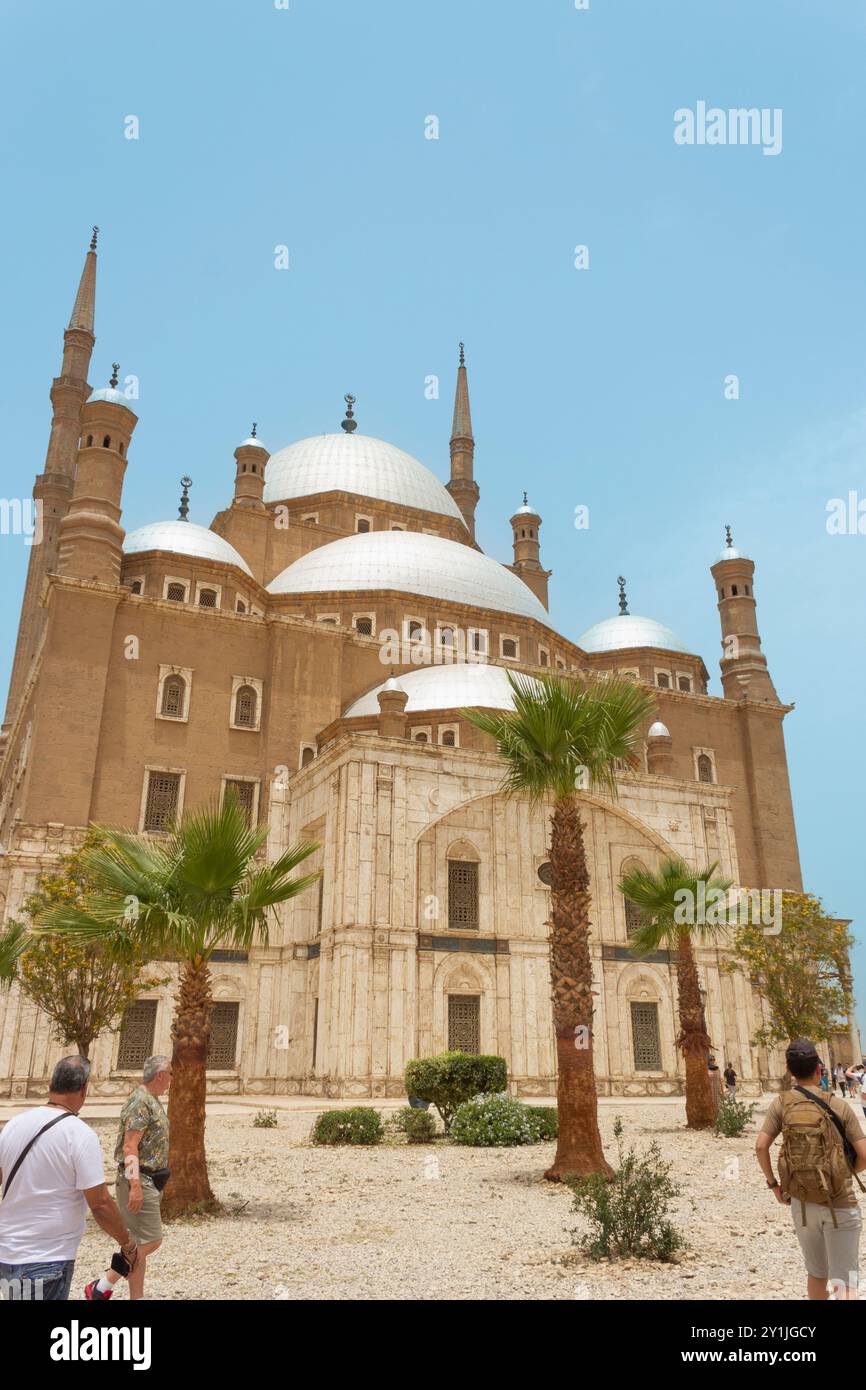 The Muhammad Ali Mosque or Alabaster Mosque, The Citadel of Cairo or ...