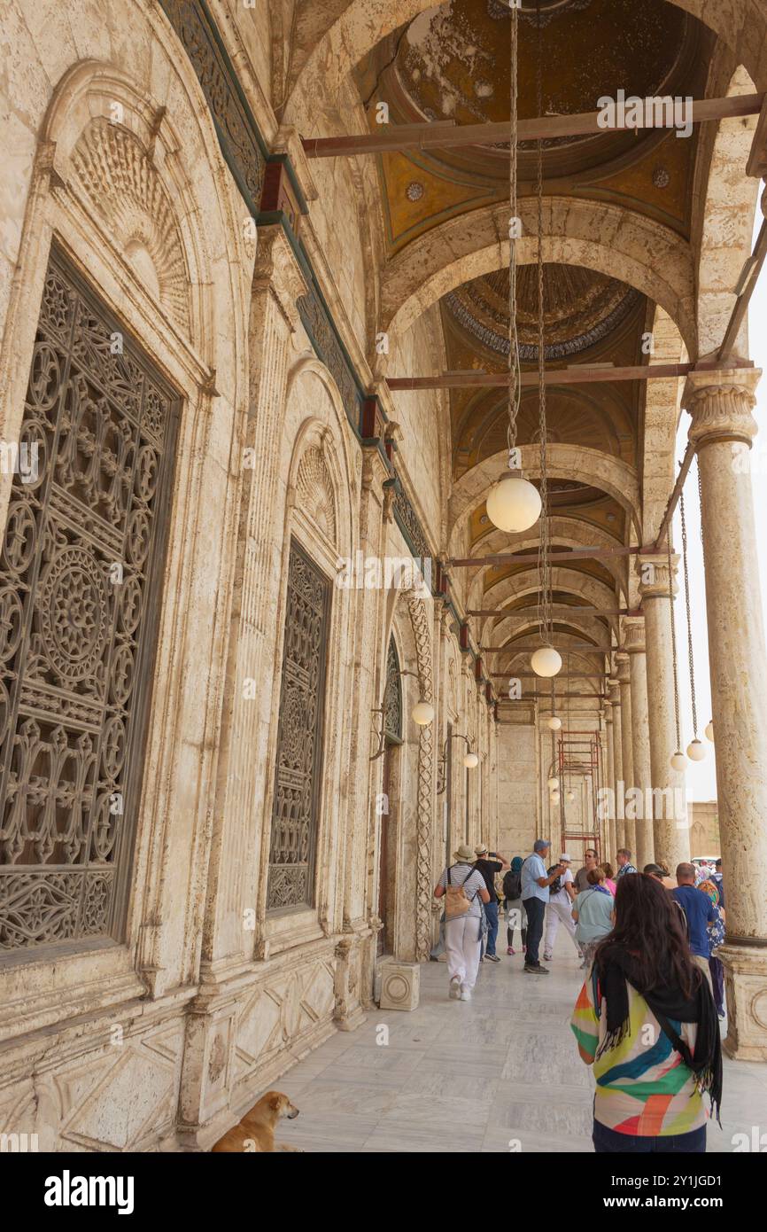 The Muhammad Ali Mosque or Alabaster Mosque, The Citadel of Cairo or ...