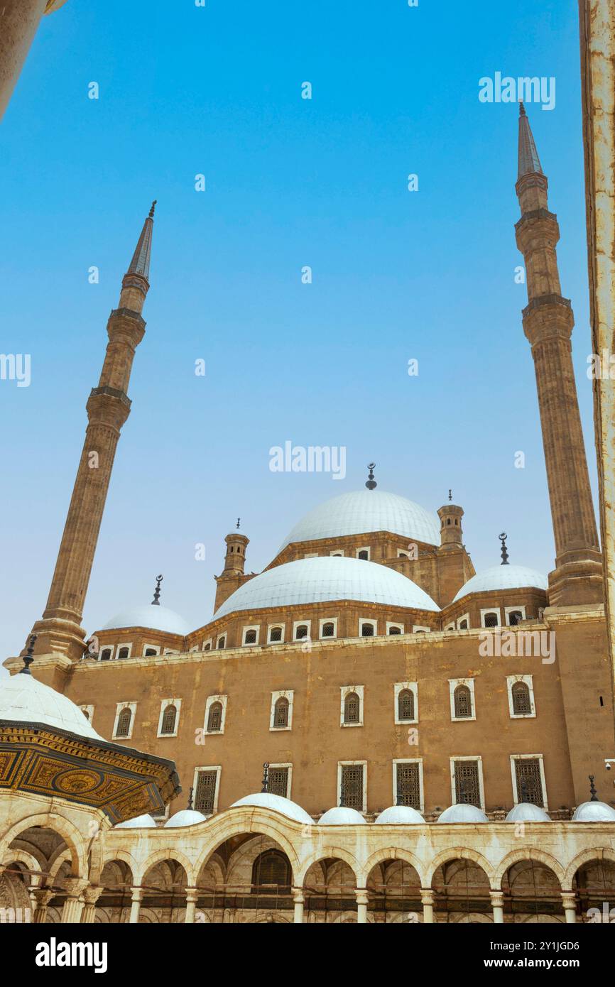 The Muhammad Ali Mosque or Alabaster Mosque, The Citadel of Cairo or ...