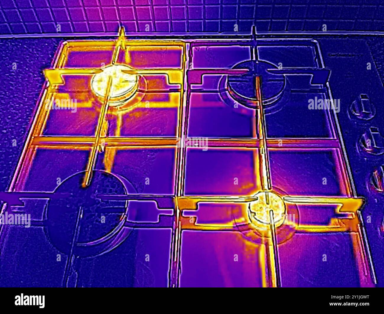 Infrared thermal image showing hi-res stock photography and images - Alamy