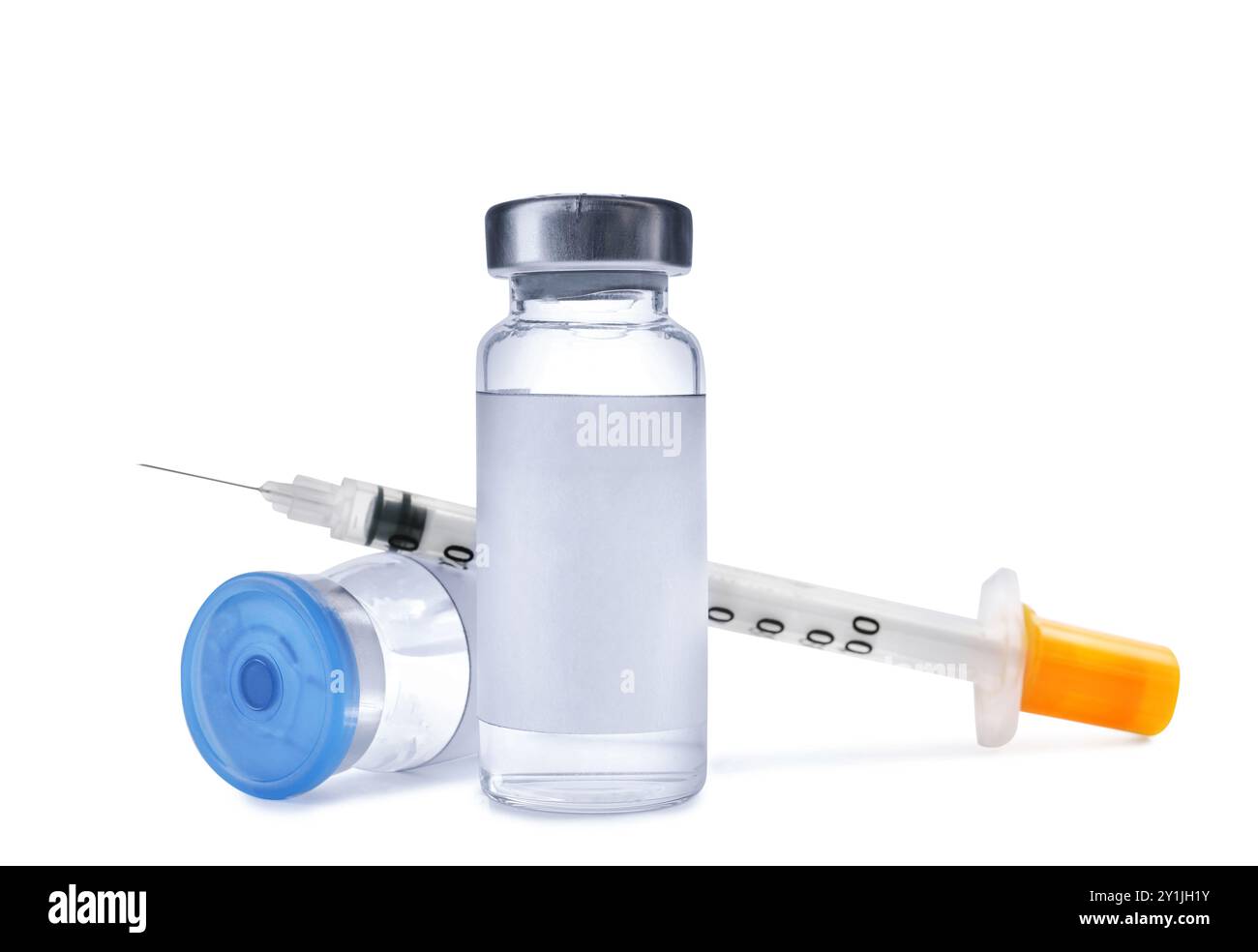 Empty drug vials in Cut Out Stock Images & Pictures - Alamy