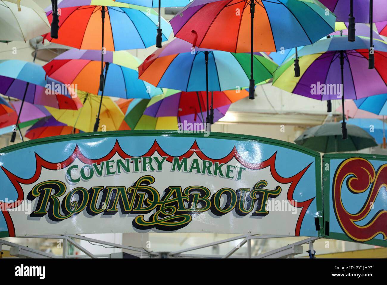Historic Coventry Market Roundabout Stock Photo - Alamy