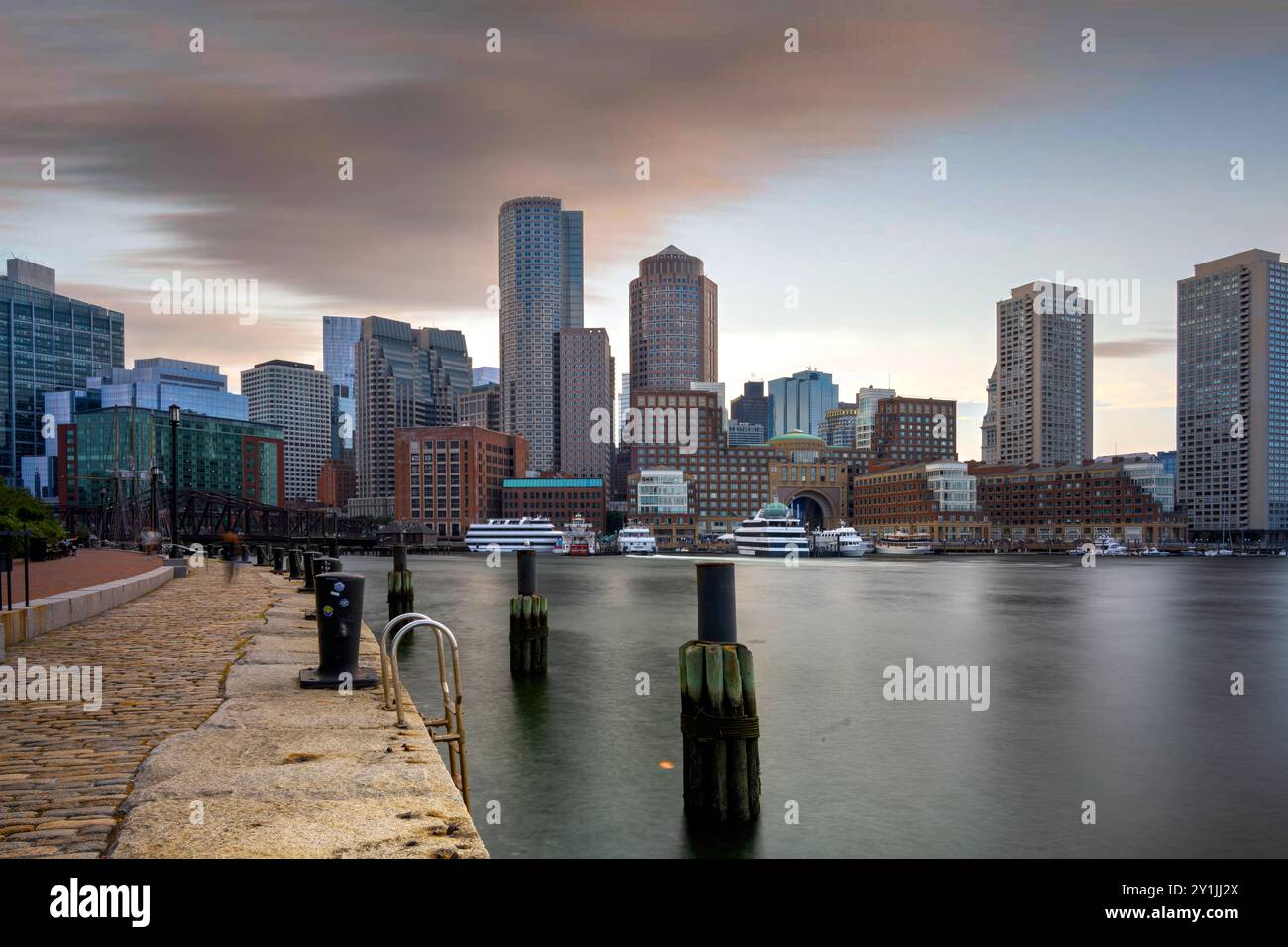 Boston, ma, skyline, sunset hi-res stock photography and images - Alamy