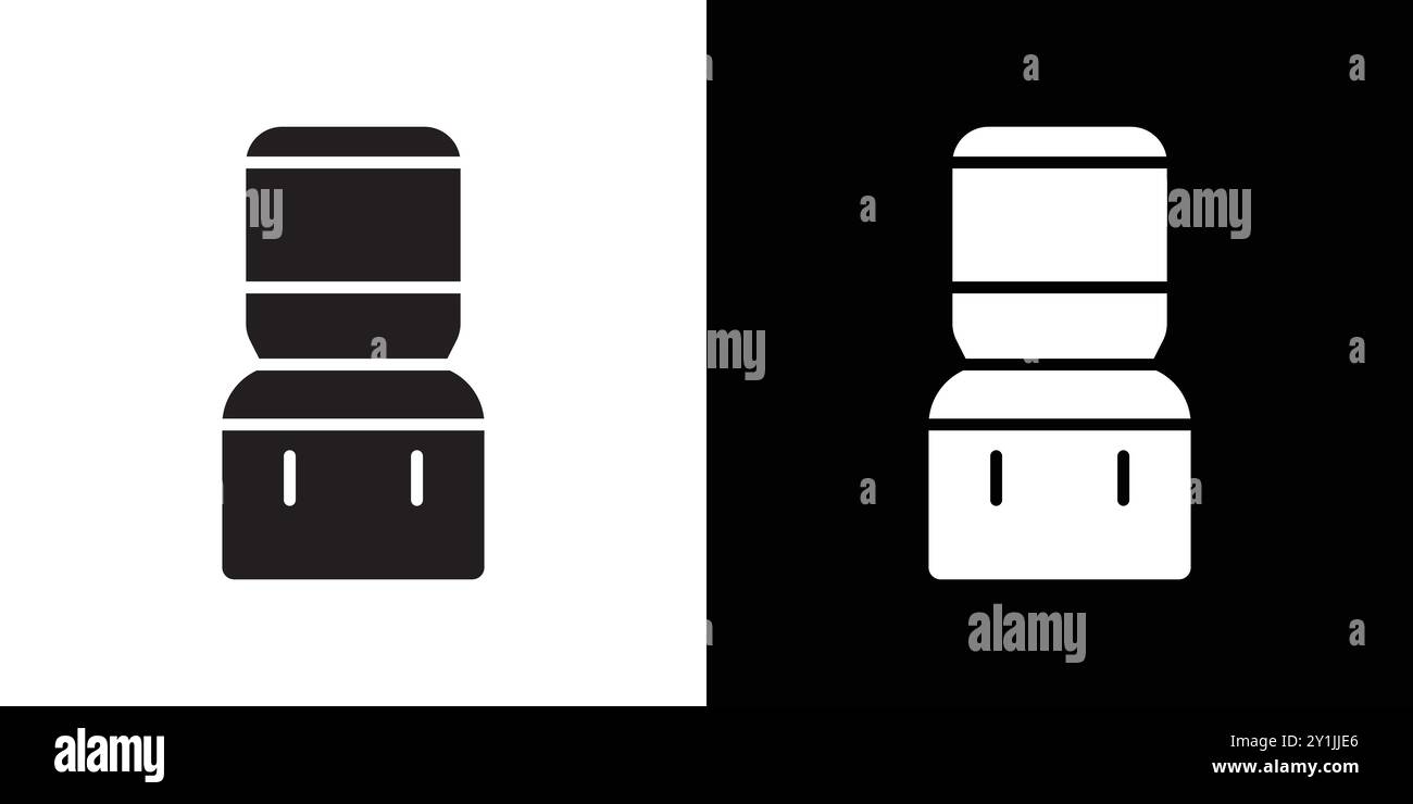 Water dispenser icon simple flat vector symbol outline collection set logo Stock Vector Image ...