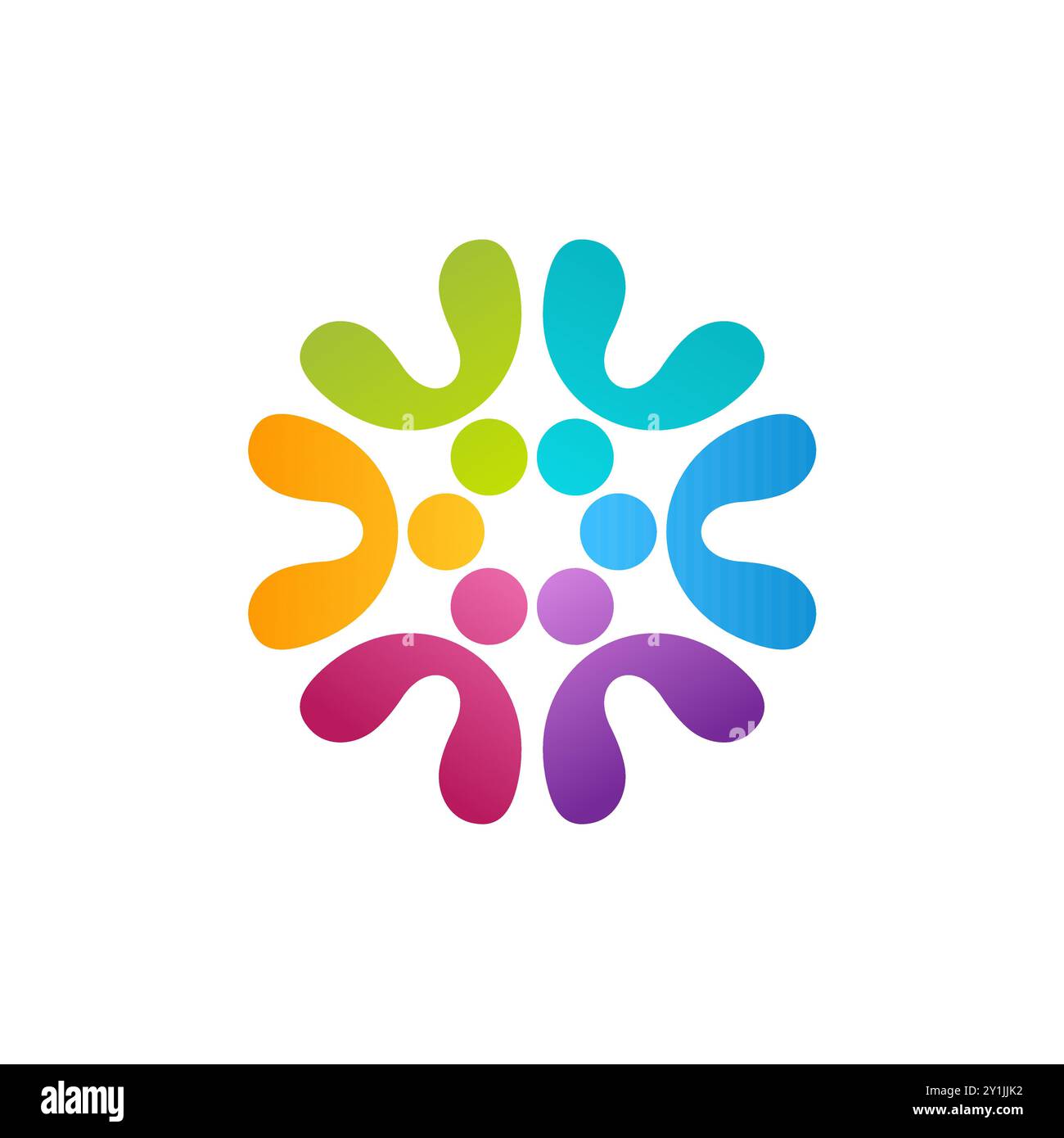 team work logo, global people connection symbol icon vector design illustration Stock Vector ...