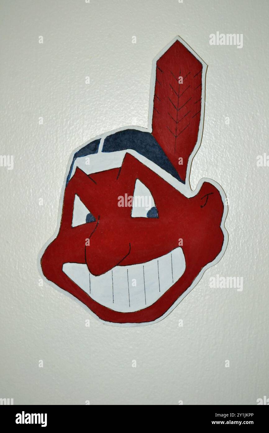 Cleveland indians chief wahoo hi-res stock photography and images - Alamy