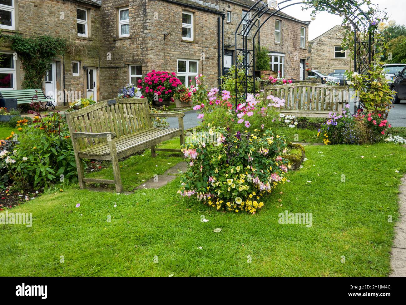 Gunnerside, Swaledale, North Yorkshire. Gunnerside is a pretty village ...